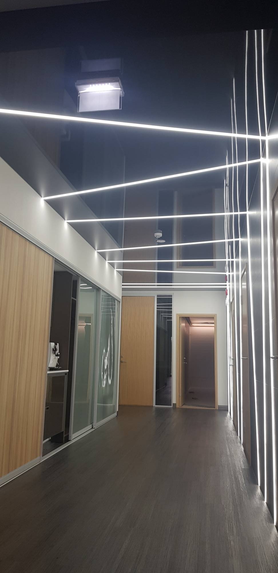 Plafond Tendu Lumineux avec Dalle LED | MS Habitat Moselle (57)